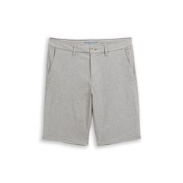 Tom Tailor Herren Chino Shorts mit Stretch, gr&uuml;n, Meliert, Gr. 38