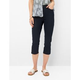 Brax Damen Caprihose Style MARY C NAVY, dunkelblau, Gr. 50K