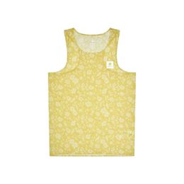 Saysky Flower Flow Air Singlet Bekleidung Herren gelb