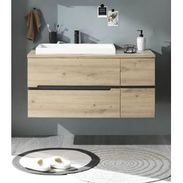Waschbeckenunterschrank mit Waschbecken MEMPHIS
