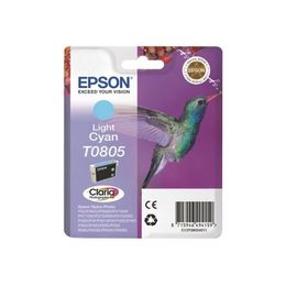 Original Epson Tintenpatrone C13T08054011 / T0805 Photo Cyan