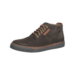 Sneaker Pius Gabor "Pius Gabor Sneaker Veloursleder", Herren, Gr. 42, braun (ebony), Veloursleder, Schuhe Sneaker