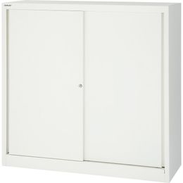 Bisley Schiebet&uuml;renschrank ECO, 2 Fachb&ouml;den, 3 Ordnerh&ouml;hen, verkehrswei&szlig;
