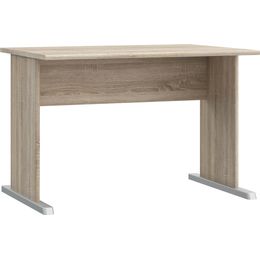 Schreibtisch FORTE "Tempra", braun (sonoma eiche), B:108cm H:72cm T:72cm, Tische, Schreibtisch, Breite 108 cm
