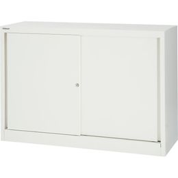 Bisley Schiebet&uuml;renschrank ECO, 1 Fachboden, 2 Ordnerh&ouml;hen, verkehrswei&szlig;
