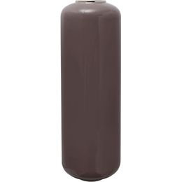 Bodenvase Kayoom "Bodenvase Art Deco 215", bunt (grau, silberfarben), B:30cm H:91cm T:30cm &Oslash;:30cm, Metall, Vasen
