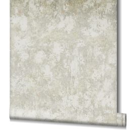 Vliestapete marburg "Colorful Canvas", beige, B:0,53m L:10,05m, Vlies, Tapeten, moderne Vliestapete f&uuml;r Wohnzimmer Schlafzimmer K&uuml;che