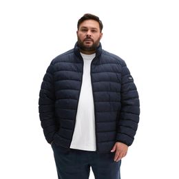 Marc O'Polo Outdoorjacke MARC O'POLO "in leichter, wasserabweisender Qualit&auml;t", Herren, Gr. 4XL, schwarz navy, Obermaterial: 100% Polyester, unifarben, regular fit, elastischer Bund, Jacken Outdoorjacke