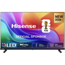 HISENSE QLED-Fernseher "40A5DS", Energieeffizienz: E (A-G), schwarz, 40 &Prime;, Fernseher