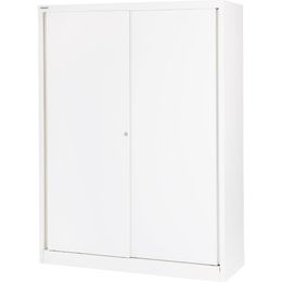 Bisley Schiebet&uuml;renschrank ECO, 3 Fachb&ouml;den, 4 Ordnerh&ouml;hen, verkehrswei&szlig;