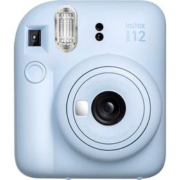 Fujifilm Sofortbildkamera "Instax Mini 12", blau (pastellblau), B:10,4cm H:12,2cm T:6,66cm, Fotokameras