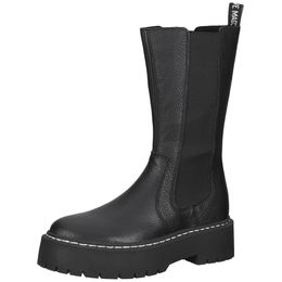 Stiefel Steve Madden "Steve Madden Stiefel Leder", Damen, Gr. 41, schwarz, Leder, Schuhe Stiefel