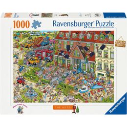 Puzzle Ravensburger "The Hotel", bunt, Puzzles, KinderB:70cm H:50cm, Pappe, Made in Germany, B:70cm H:50cm