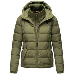 Outdoorjacke Marikoo "Taisaa Pri", Damen, Gr. S, gr&uuml;n (olive), Obermaterial: 100% Polyester. Innenseite: 100% Polyester. Futter: 100% Polyester. Wattierung: 100% Polyester, Jacken Outdoorjacke, mit hochstehendem Kragen