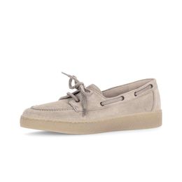 Mokassin Gabor "Mokassin", Damen, Gr. 38, beige, Schuhe Mokassin
