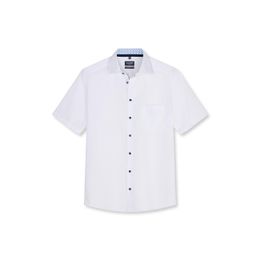 Businesshemd OLYMP "OLYMP Luxor, modern fit, New Kent", Herren, Gr. 38, Normaler Arm, wei&szlig;, 100% Baumwolle, Hemden