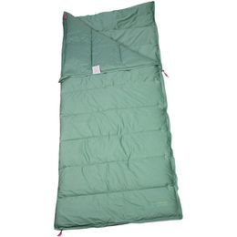 Deckenschlafsack Polydaun "Schlafsack Light Comfort", gr&uuml;n, Schlafs&auml;cke, B/L: 85cm x 210cm, umlaufender Rei&szlig;verschluss, Obermaterial: 100% Baumwolle, L:210cm