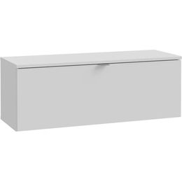 Lowboard FORTE "LibertadTV-Board, TV-Schrank", wei&szlig;, B:99,5cm H:37,5cm T:34,8cm, Holzwerkstoff, Sideboards, Lowboard, TV Board, erweiterbar, Wandmontage, Metallgriff