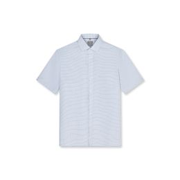 Businesshemd OLYMP "OLYMP Luxor, comfort fit, New Kent", Herren, Gr. 40, Normaler Arm, bleu, 100% Baumwolle, Hemden