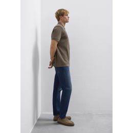 Tapered-fit-Jeans Mavi "MILAN", Herren, Gr. 30, L&auml;nge 33, authentic schwarz classic denim, 69% Baumwolle, 30% Recycelte Baumwolle, 1% Elastan, normal, Jeans, Slim Tapered Leg Pants