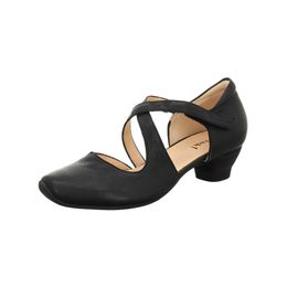 Think! Pumps THINK "Think Pumps Leder", Damen, Gr. 39, schwarz, Leder, Schuhe Pumps
