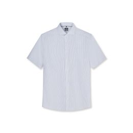 Businesshemd OLYMP "OLYMP Luxor, modern fit, Royal Kent", Herren, Gr. 41, Normaler Arm, wei&szlig; (silbergrau), 100% Baumwolle, Hemden