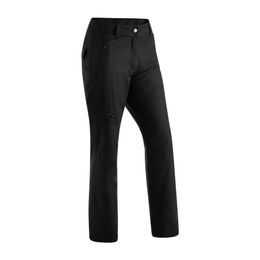 Funktionshose Maier Sports "Dunit W", Damen, Gr. 36, Normalgr&ouml;&szlig;en, schwarz, 100% Polyester, Hosen Funktionshose, Warm und wasserdicht, f&uuml;r Schnee und Regen
