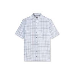 Businesshemd OLYMP "OLYMP Luxor, comfort fit, New Kent", Herren, Gr. 40, Normaler Arm, bleu, 100% Baumwolle, Hemden