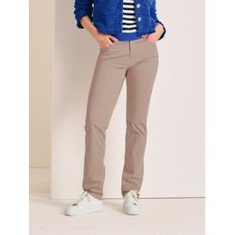 Brax - Regular Fit-Hose Modell Mary, beige, Gr. 40 / M - Baumwolle