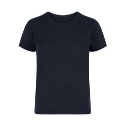 Peter Hahn - Rundhals-Pullover aus 100% Kaschmir, blau, Gr. 42 / M - Kaschmir