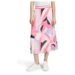 BETTY & CO Maxirock BETTY & CO "Damen mit Plissee", Damen, Gr. 34, ros&eacute;, pink, Obermaterial: 100% Polyester. Futter: 100% Polyester, figurumspielend lang, R&ouml;cke Maxirock