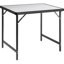 Brunner Torun 2 Campingtisch klappbar grau 80 x 60 cm - Klapptische