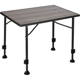 Brunner Linear Greywood Campingtisch klappbar grau 80 x 60 cm - Klapptische