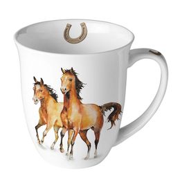 Becher &raquo;Wildpferde&laquo;