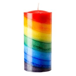Kerze &raquo;Regenbogen&laquo;