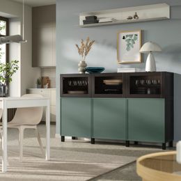 IKEA BEST&Aring; Aufbewahrung mit T&uuml;ren