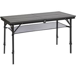 Brunner Dinemic El&ugrave;top Campingtisch klappbar Eichenholz-Optik 124 x 70 cm - Klapptische