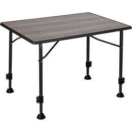 Brunner Linear Greywood Campingtisch klappbar grau 100 x 68 cm - Klapptische