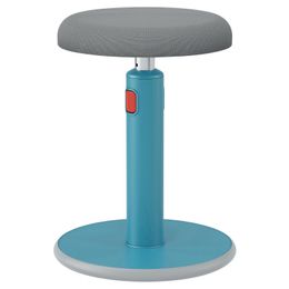 Leitz Hocker Ergo Cosy 65180061 grau, blau, 1 St.