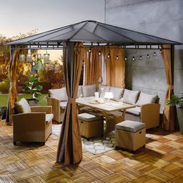 Roller Pavillon PANAY - braun - 300x300 cm
