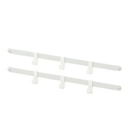 IKEA HJ&Auml;LPA 2 Aufh&auml;ngeleisten + 6 Aufh&auml;nger
