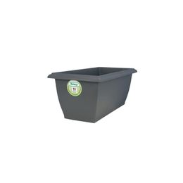 RIVIERA RIVIERA Jardiniere Evolution &ndash; 80 x 40 x H 32 cm &ndash; 64 L &ndash; Grau