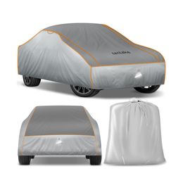 TecTake&reg; Autoplane, wasserdicht und atmungsaktiv, mit 4 mm Schaumstoffschicht, 3 l&auml;ngenverstellbare Spanngurte, inklusive Aufbewahrungstasche