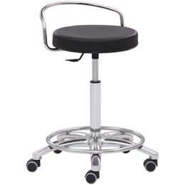 Mayer Arbeitshocker 1253 30572 schwarz Kunstleder, 1 St.