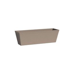 GARDEN ID Pflanzk&uuml;bel &ndash; GARDEN ID &ndash; Green Care Impact Taupe &ndash; 50 x 16 x 16 cm &ndash; 10 Jahre Garantie &ndash; 100 % recycelt &ndash; UV- und frostbest&auml;ndig