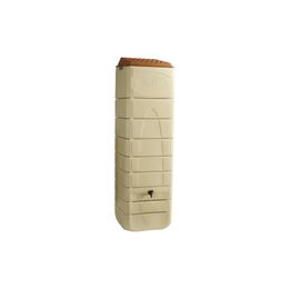 Belli Wandmontierter Wasserauffangbeh&auml;lter - Belli - 650 l - Beige
