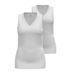 Odlo Active Everyday Eco Baselayer Singlet V-Neck 2-Pack Damen