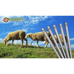 Aquagart 75 W-Profil Zaunanker Erdanker f&uuml;r Wildzaun Forstzaun Weidezaun 50cm