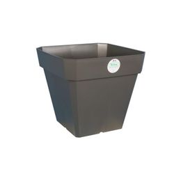 RIVIERA RIVIERA Soleilla Blumentopf &ndash; Quadratisch &ndash; 40 x 40 cm &ndash; Glitzergrau