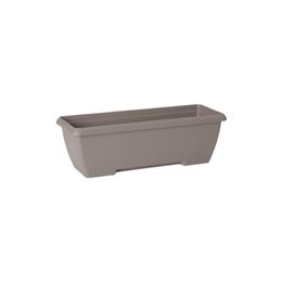 GARDEN ID Pflanzk&uuml;bel &ndash; GARDEN ID Teramo &ndash; Taupe, 60 cm &ndash; Robust &ndash; Integriertes Wasserreservoir &ndash; Recycelt & 100 % recycelbar &ndash; Viel Platz f&uuml;r Pflanzen